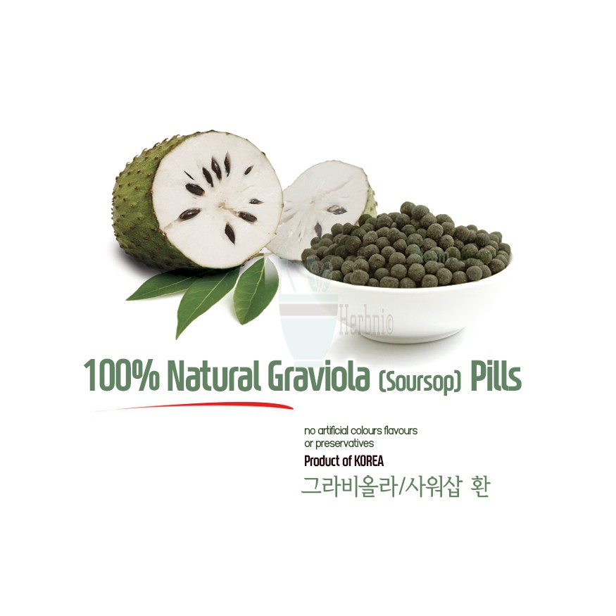 Shop Natural Graviola (Soursop) Pills 5oz 100% from nature