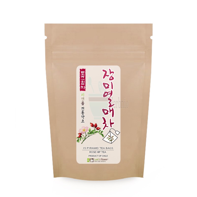 Shop [Pyramid Teabags] Rose Hip Tea 100% from nature